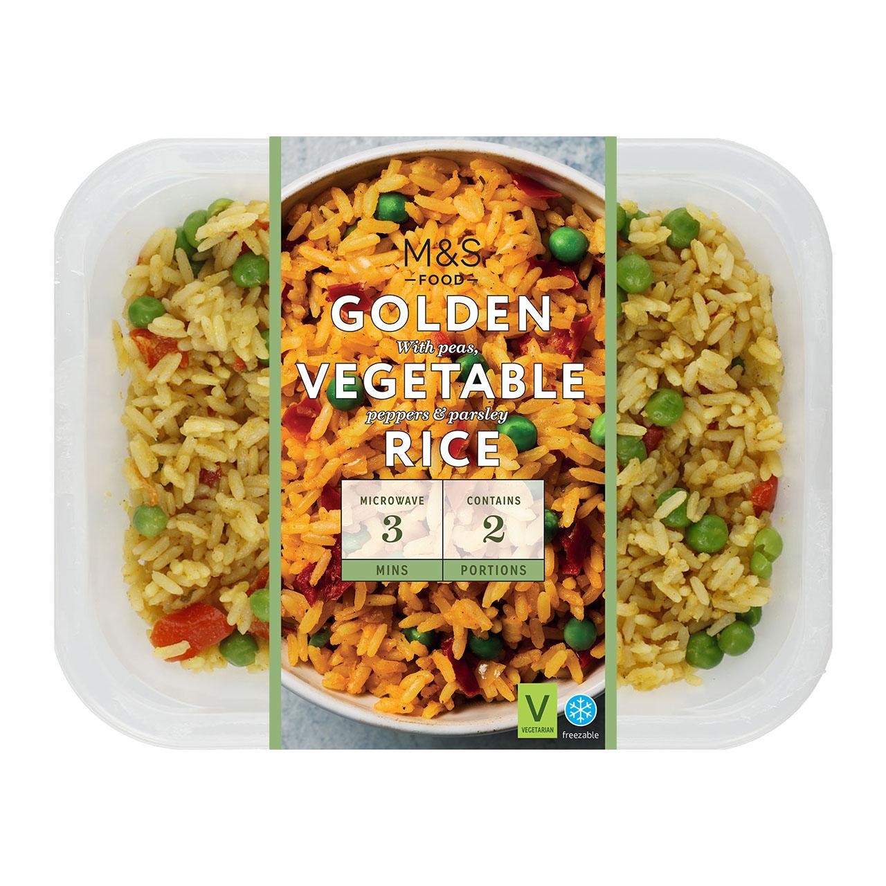 M&S Golden Vegetable Rice - Ocado