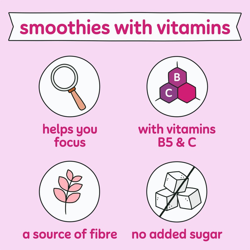 Innocent Super Smoothie Blueberry & Strawberry with Vitamins - Ocado