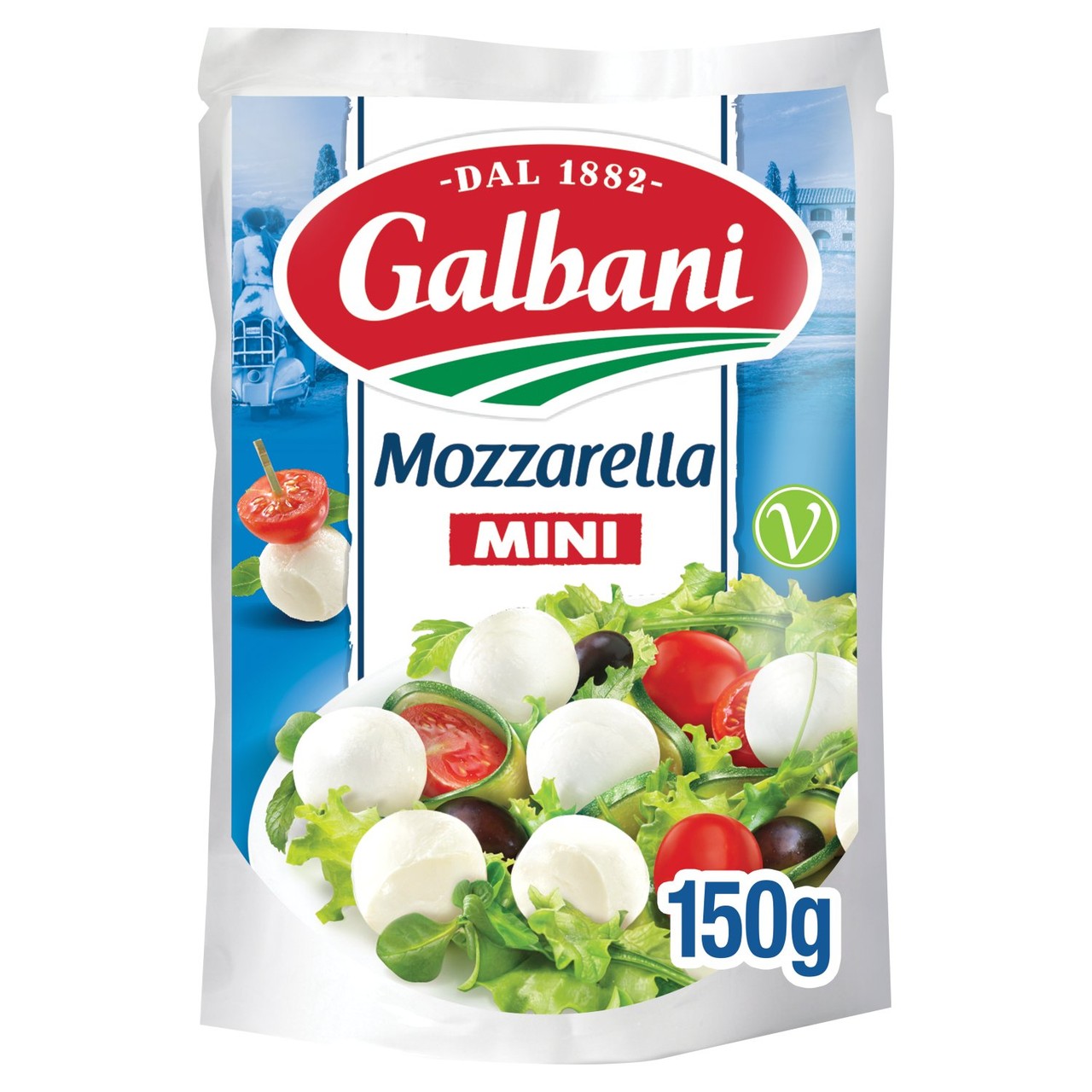 Galbani Mini Italian Mozzarella Cheese - Ocado