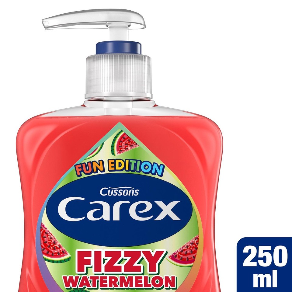 Carex Fun Editions Fizzy Watermelon Antibacterial Handwash - Ocado