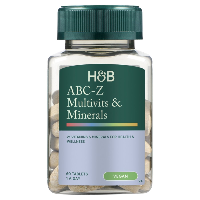 Holland & Barrett ABC to Z Multivitamins & Minerals Vegan Tablets - Ocado