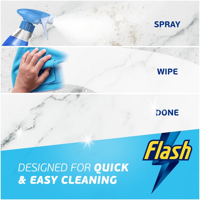 Flash Spray.Wipe.Done. Bathroom Antibac Cleaning Spray White Blossom ...