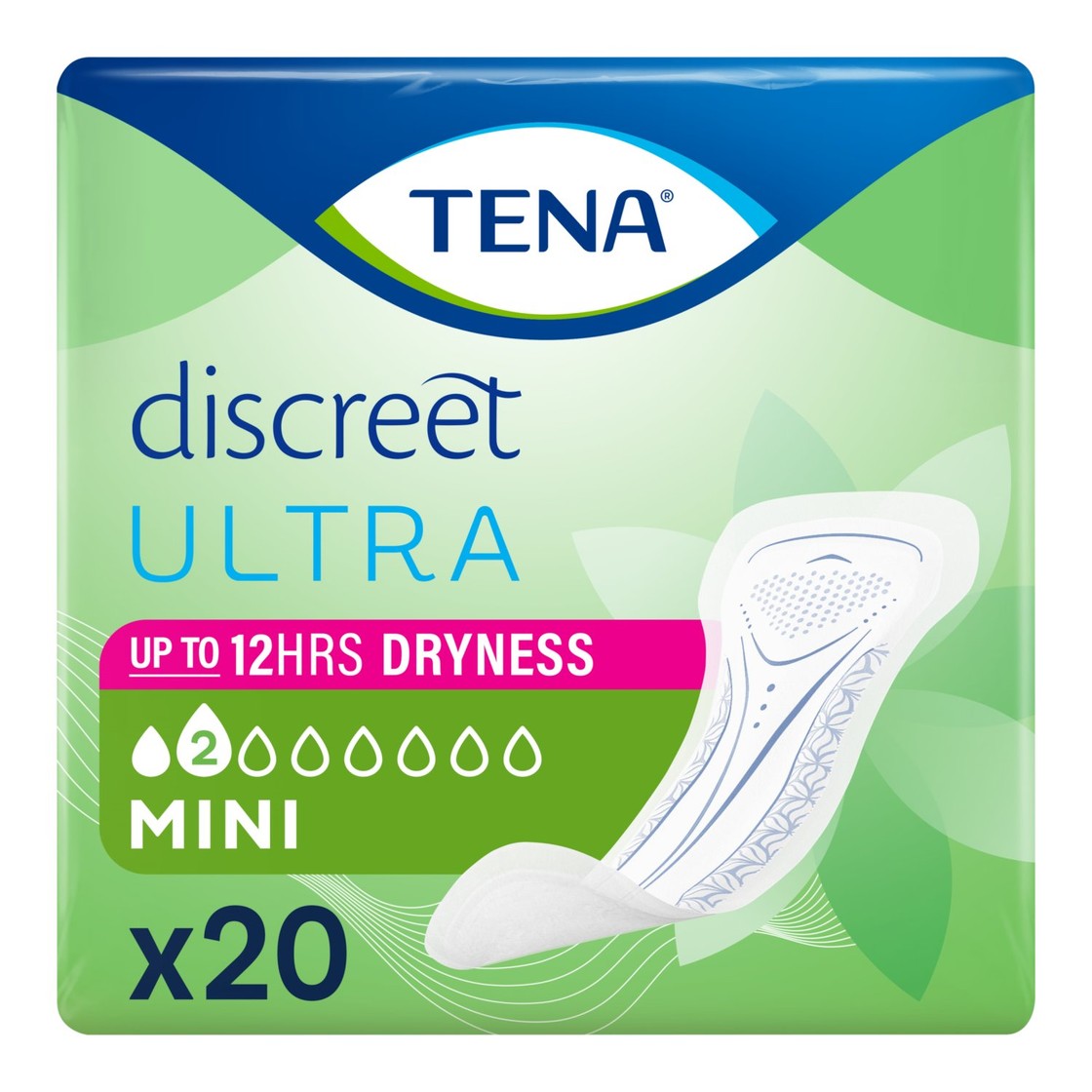 TENA Discreet Ultra Mini Plus Incontinence Pads - Ocado