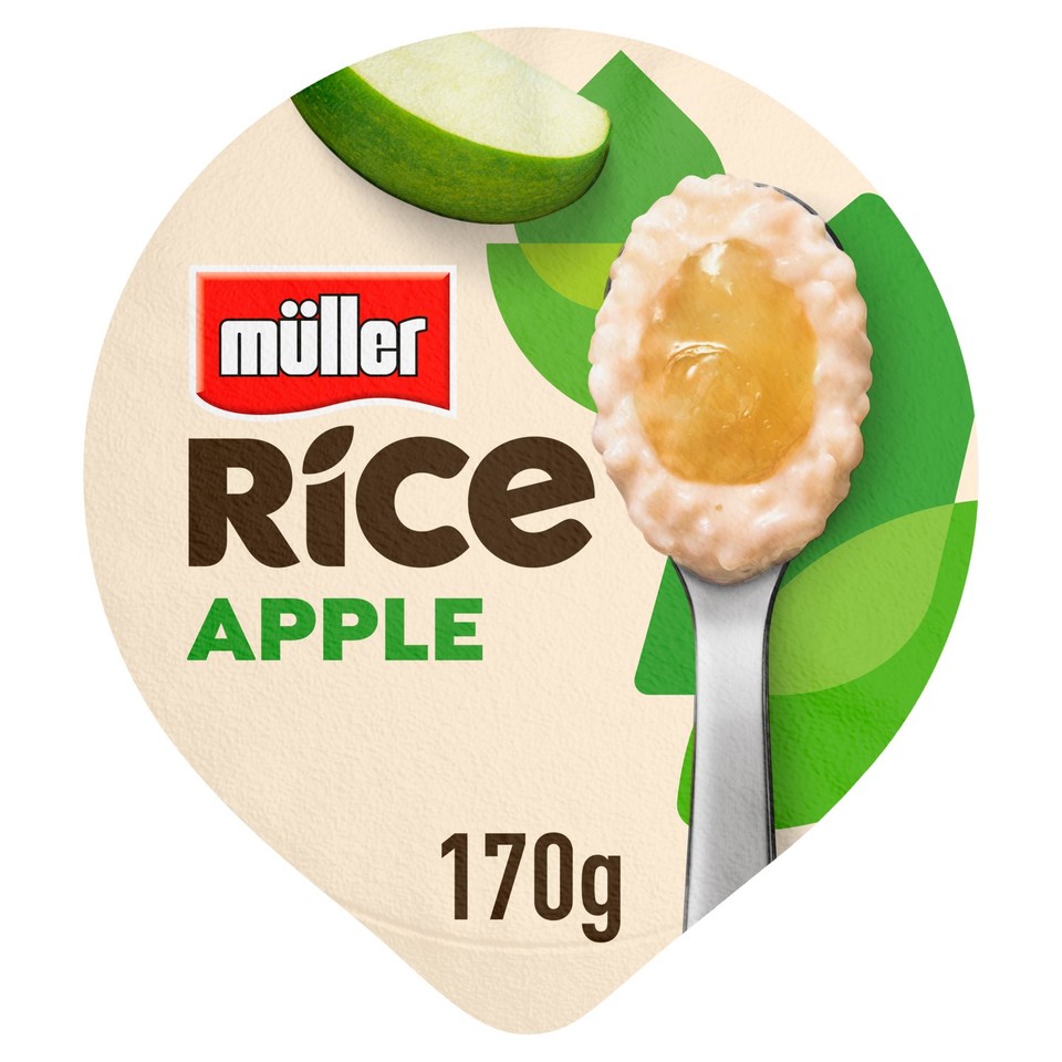 Muller Rice Apple Low Fat Pudding - Ocado
