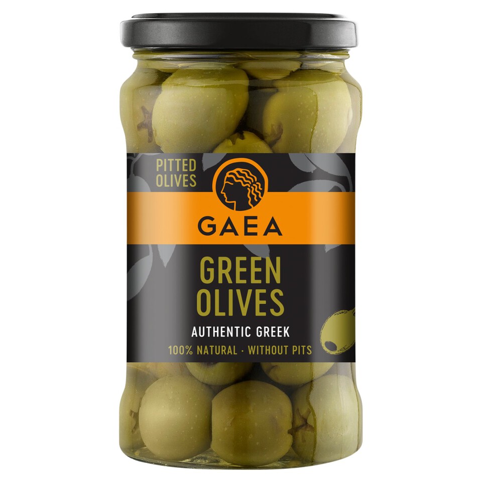 Gaea Pitted Green Olives - Ocado