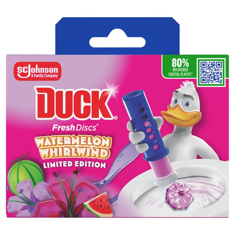 Duck Fresh Disc Holder Watermelon Whirlwind - Ocado