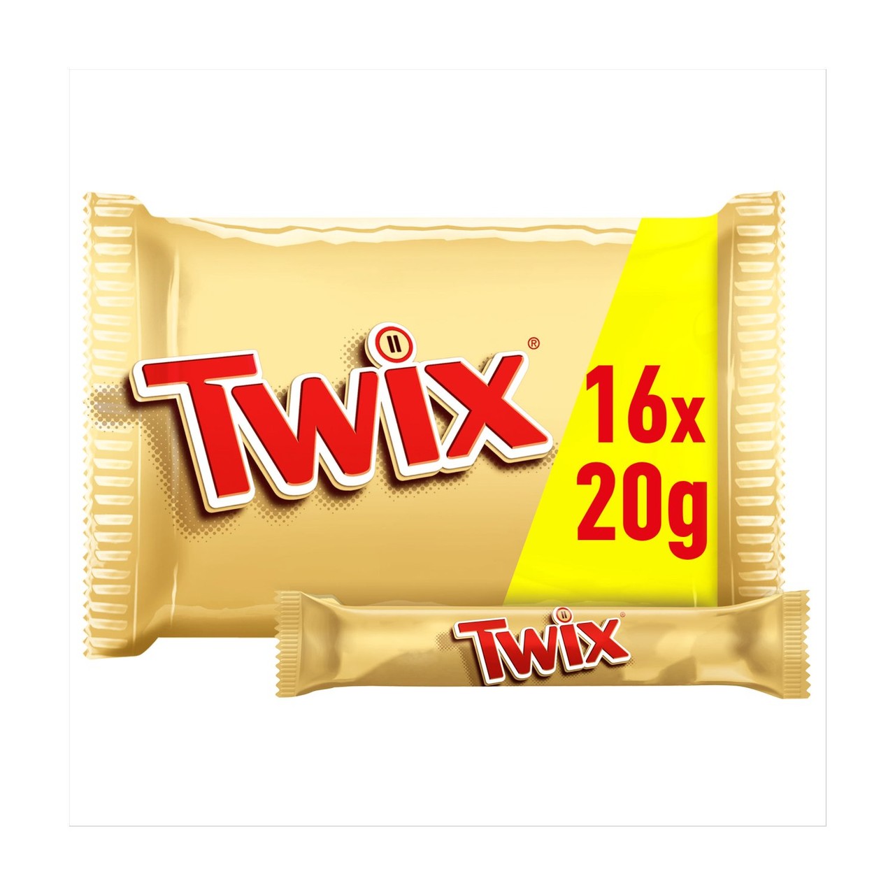 Twix Caramel & Milk Chocolate Fingers Funsize Biscuit Snack Bars ...