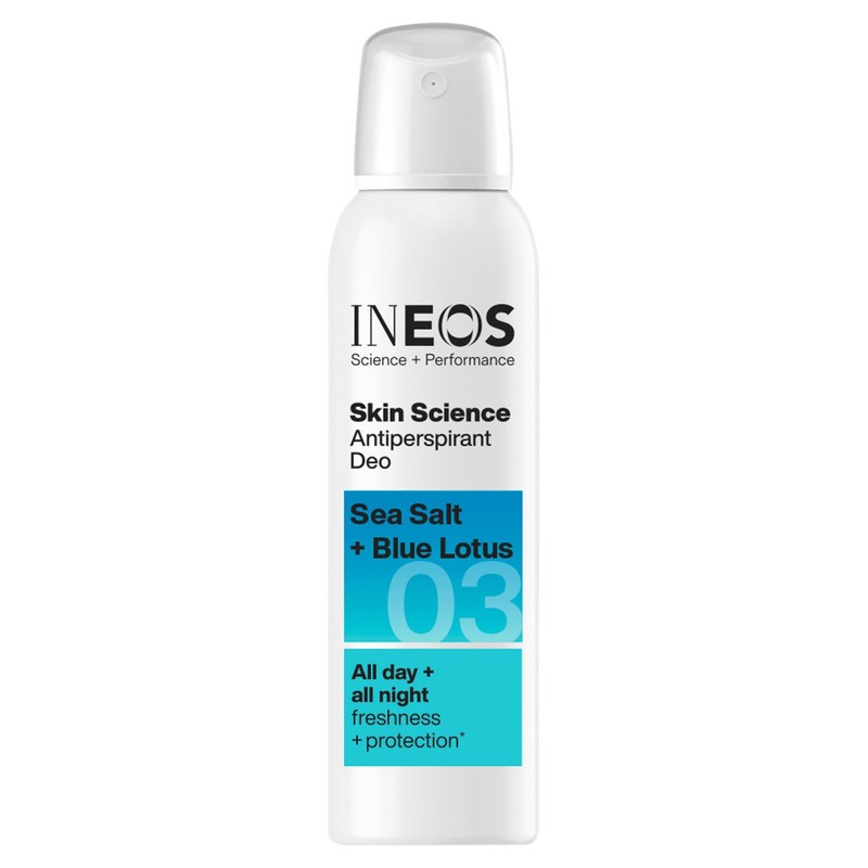 INEOS Skin Science Antiperspirant Deodorant Sea Salt + Blue Lotus - Ocado