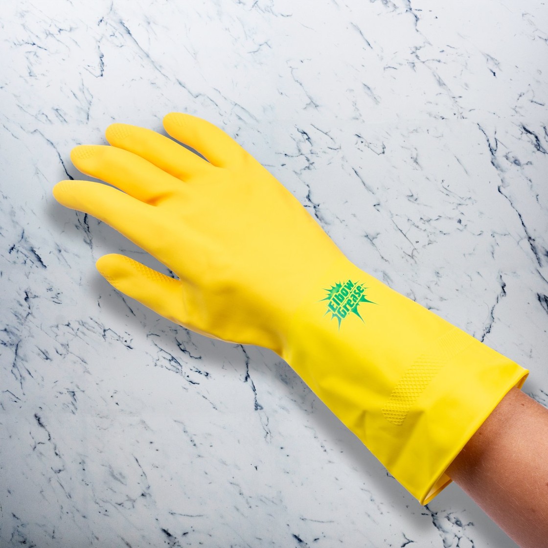 Elbow Grease Super Strong Rubber Glove Medium - Ocado