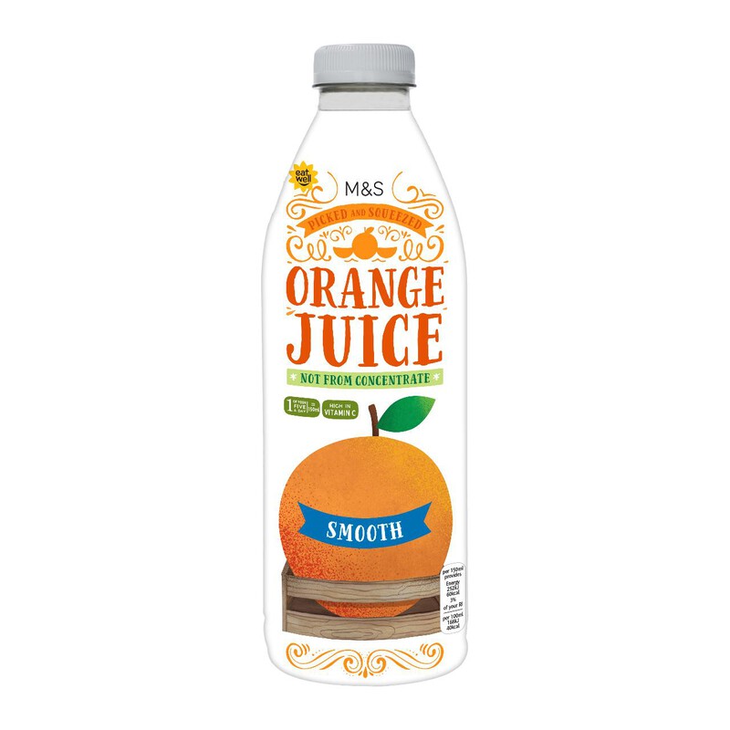 M&S Smooth Orange Juice - Ocado