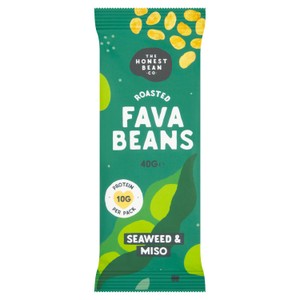 Honest Bean Roasted Fava Beans Seaweed & Miso - Ocado
