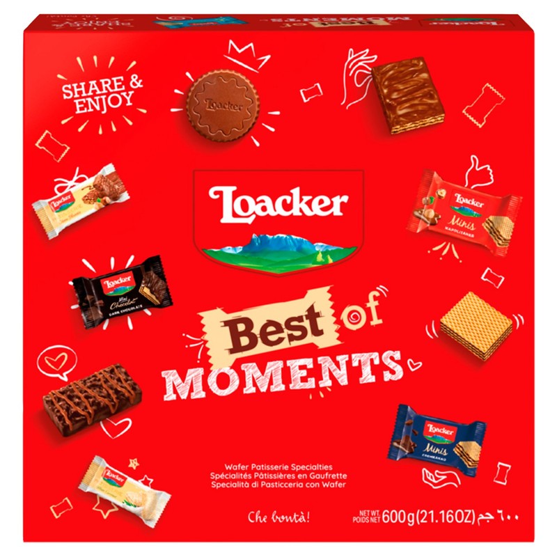 Loacker Best of Moments Biscuits Variety Pack - Ocado