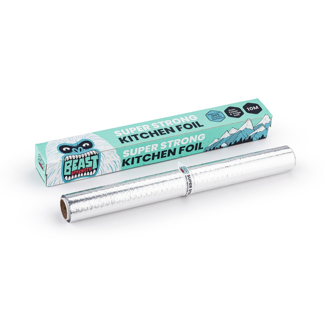 BEAST Super Strong Kitchen Foil Made From 100% Recycled Aluminium 10M ...