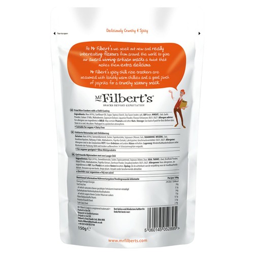 Mr Filberts Sweet Chilli Rice Crackers - Ocado