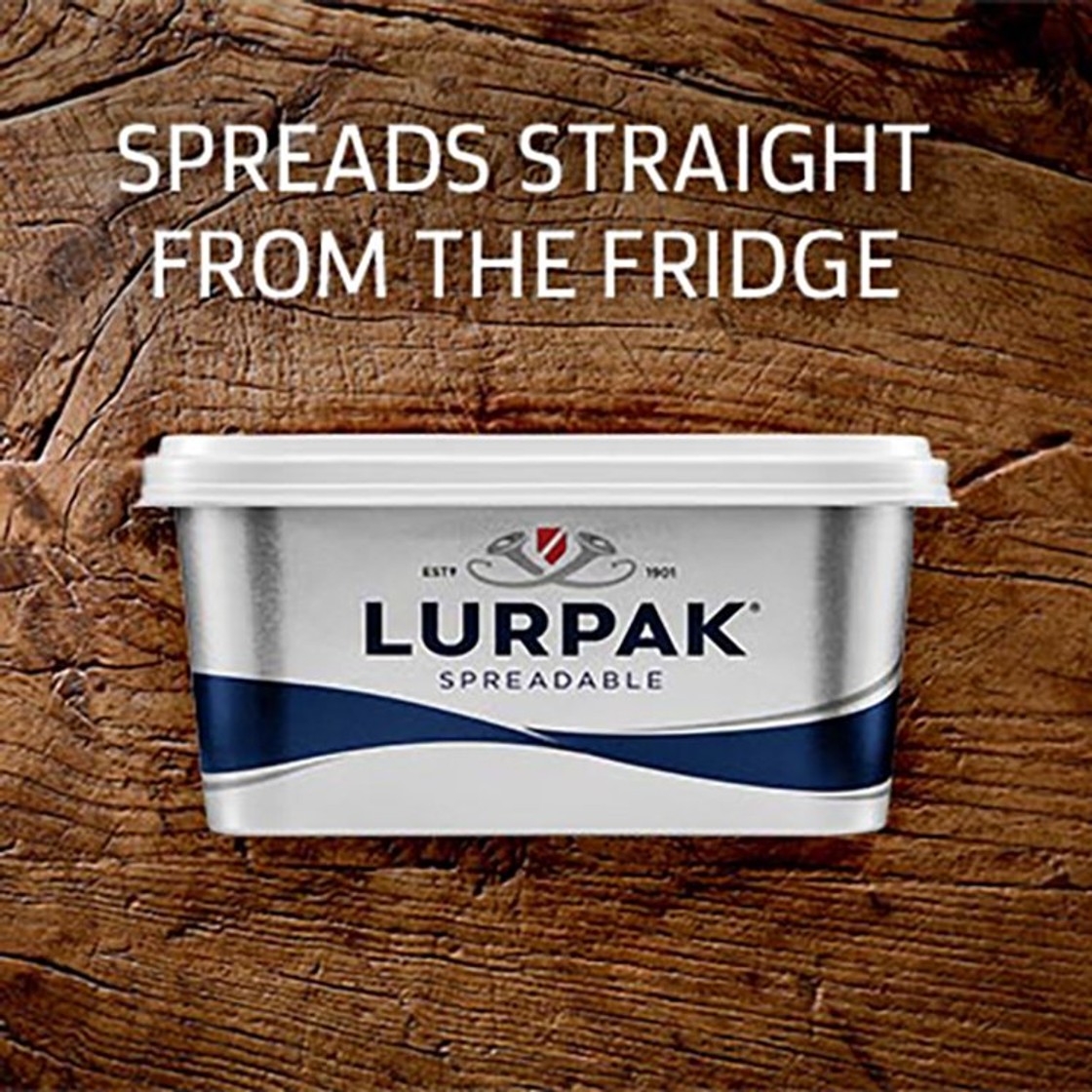 Lurpak Slightly Salted Spreadable Butter - Ocado