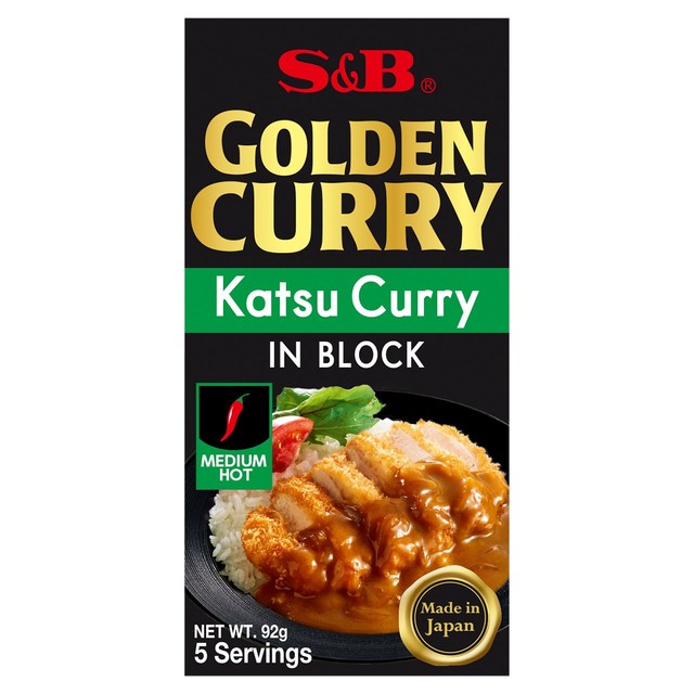 S&B Golden Curry Medium/Hot - Ocado