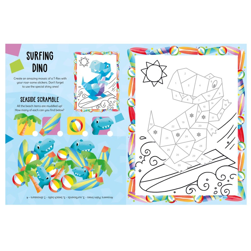 Igloo Books Amazing Shiny Sticker Art - Ocado