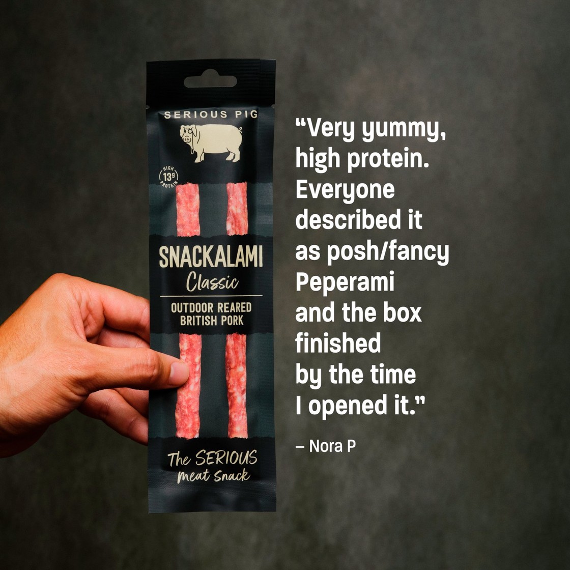 Serious Pig Classic Salami Snacks - Ocado