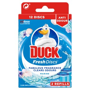 Duck Toilet Fresh Discs Duo Refills Marine - Ocado