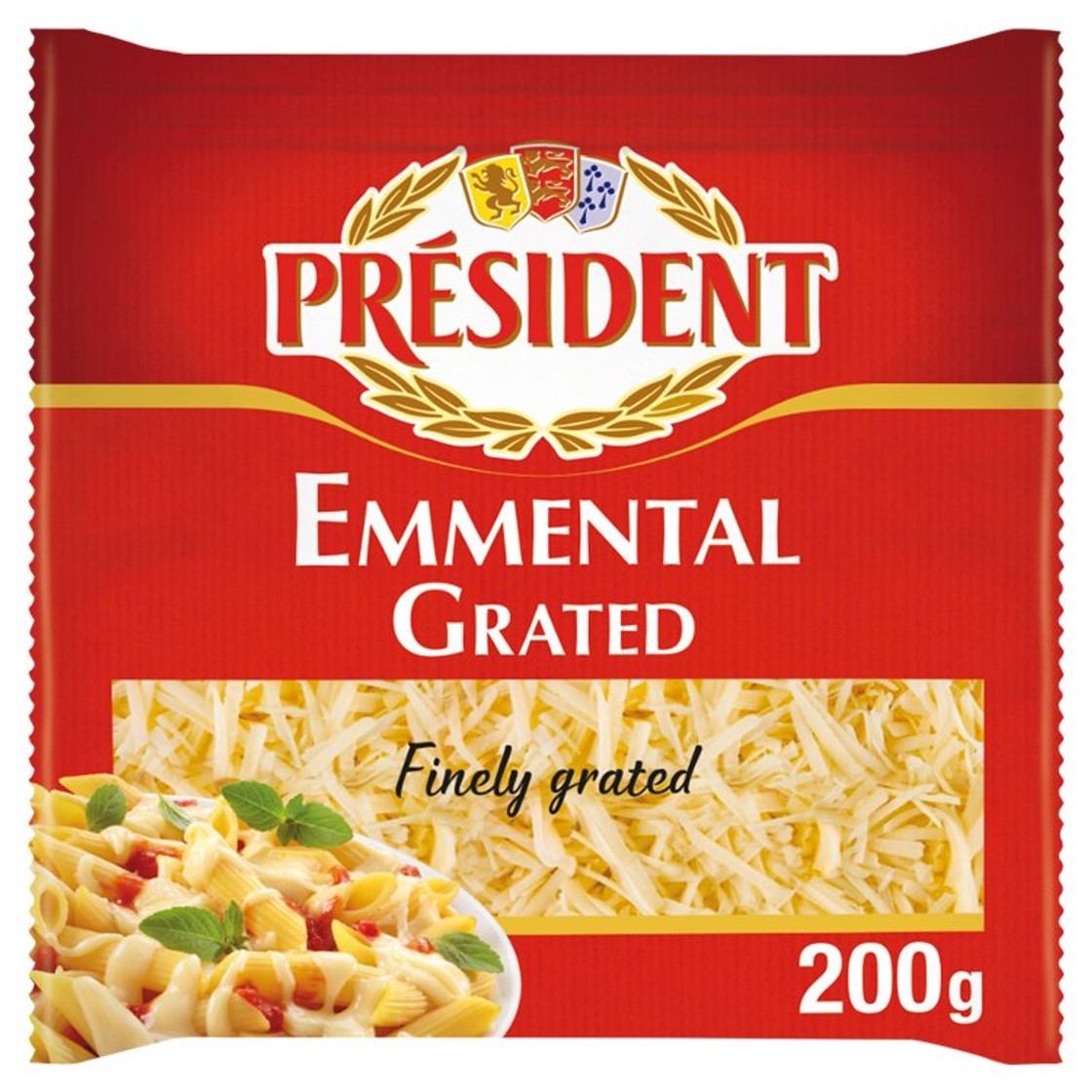 President Grated Emmental Cheese - Ocado