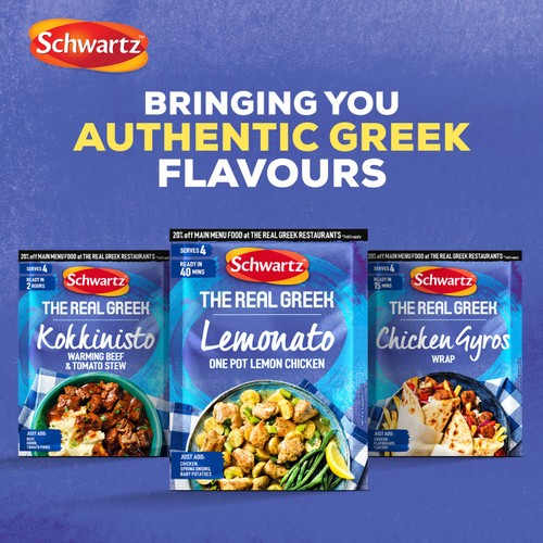 Schwartz x The Real Greek Lemonato Chicken - Ocado