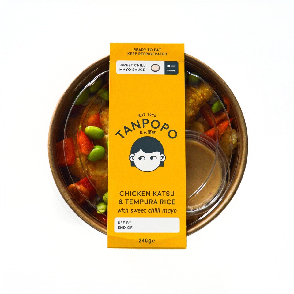 Tanpopo Chicken Katsu & Tempura Rice - Ocado