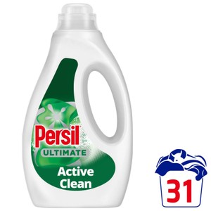 Persil Ultimate Active Clean Bio Laundry Washing Detergent 31 Washes ...