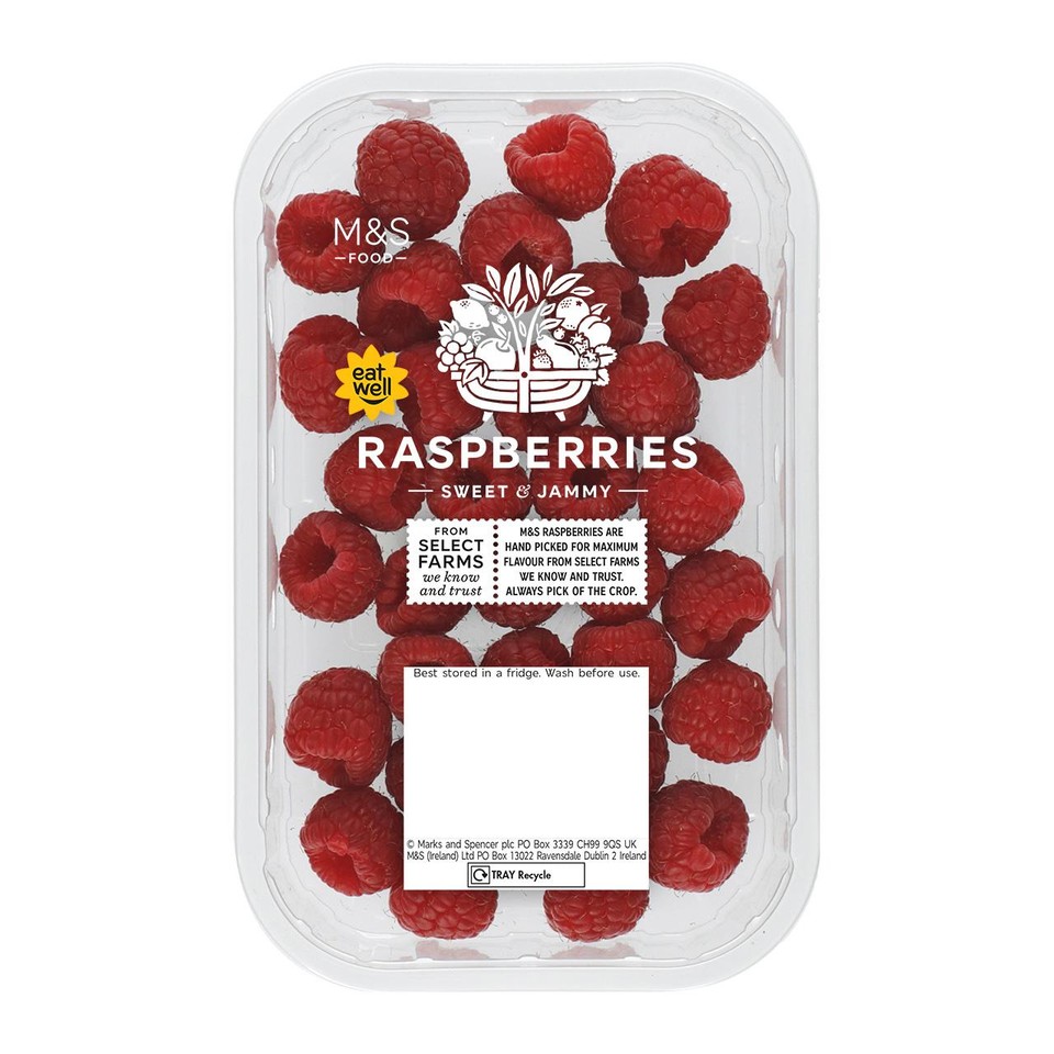 M&S Raspberries - Ocado