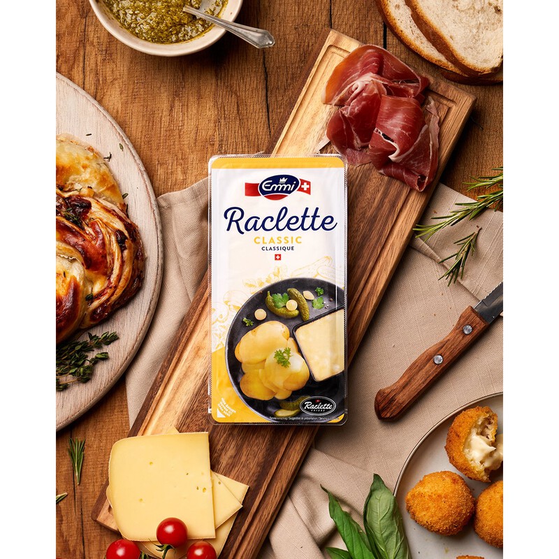 Emmi Swiss Raclette Cheese Slices - Ocado