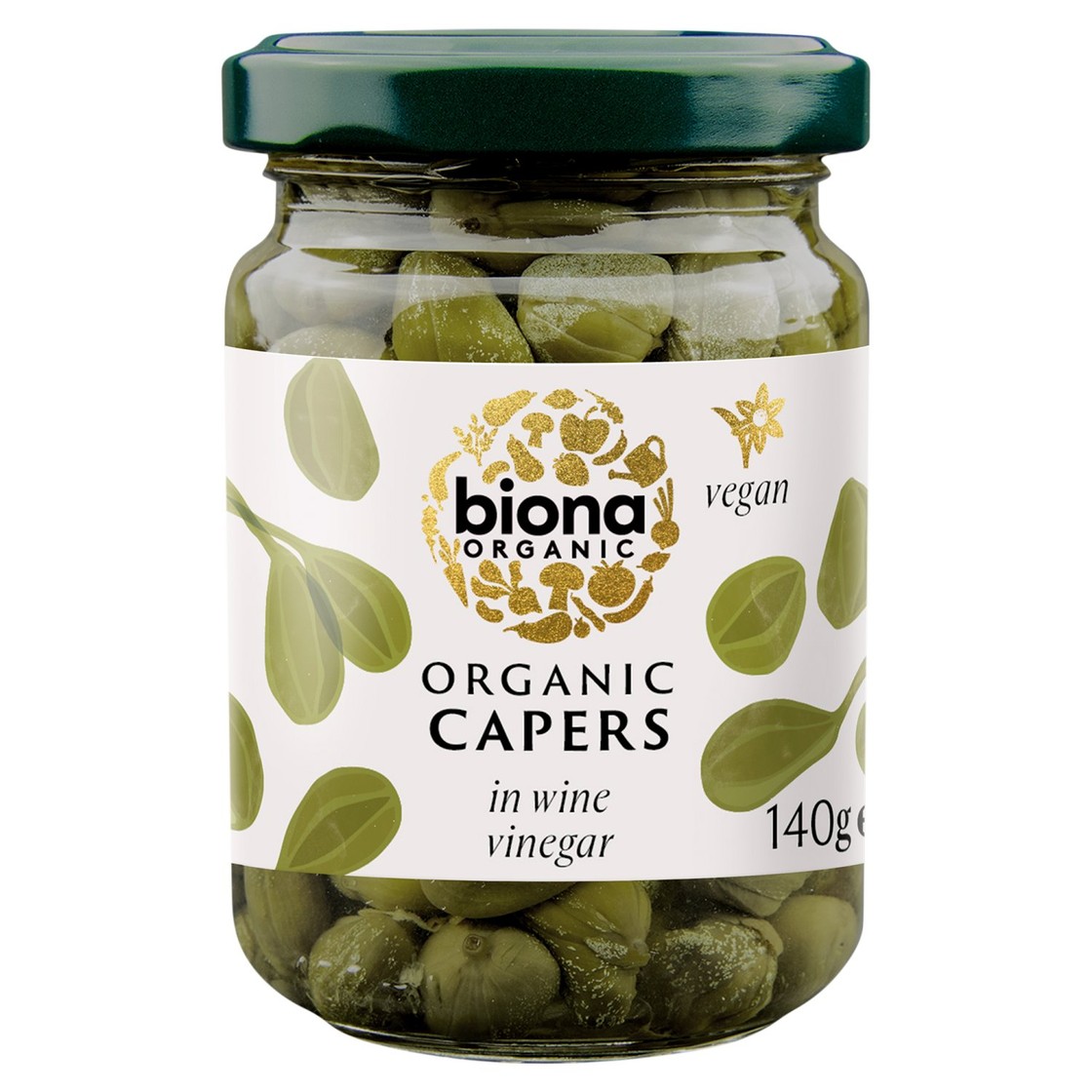 Biona Organic Capers in Wine Vinegar - Ocado