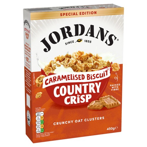 Jordans Country Crisp Caramelised Biscuit - Special Edition - Ocado
