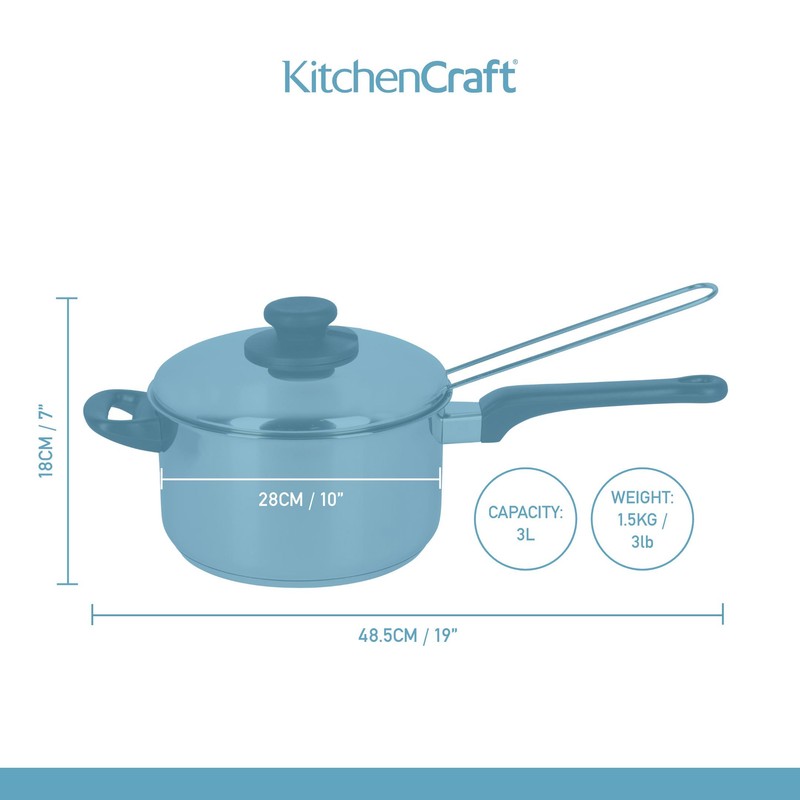 KitchenCraft Large Chip Fryer & Basket - Ocado