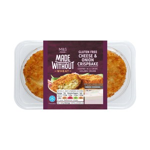 M&S Made Without Cheddar Cheese & Onion Crispbakes - Ocado