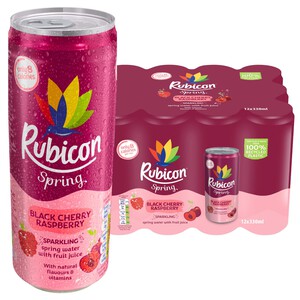 Rubicon Spring Black Cherry & Raspberry - Ocado