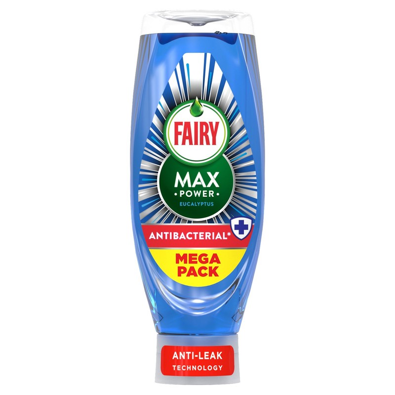 Fairy Max Power Washing Up Liquid Antibac - Ocado