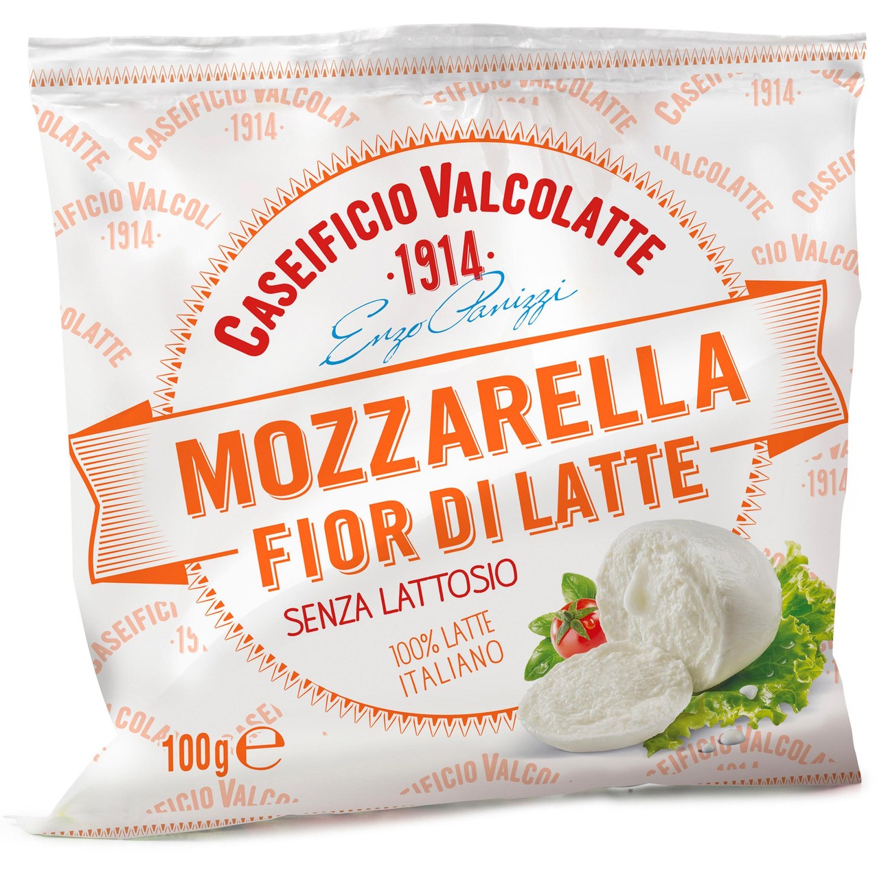 Valcolatte Italian Mozzarella Fior di Latte Cheese Lactose-free - Ocado