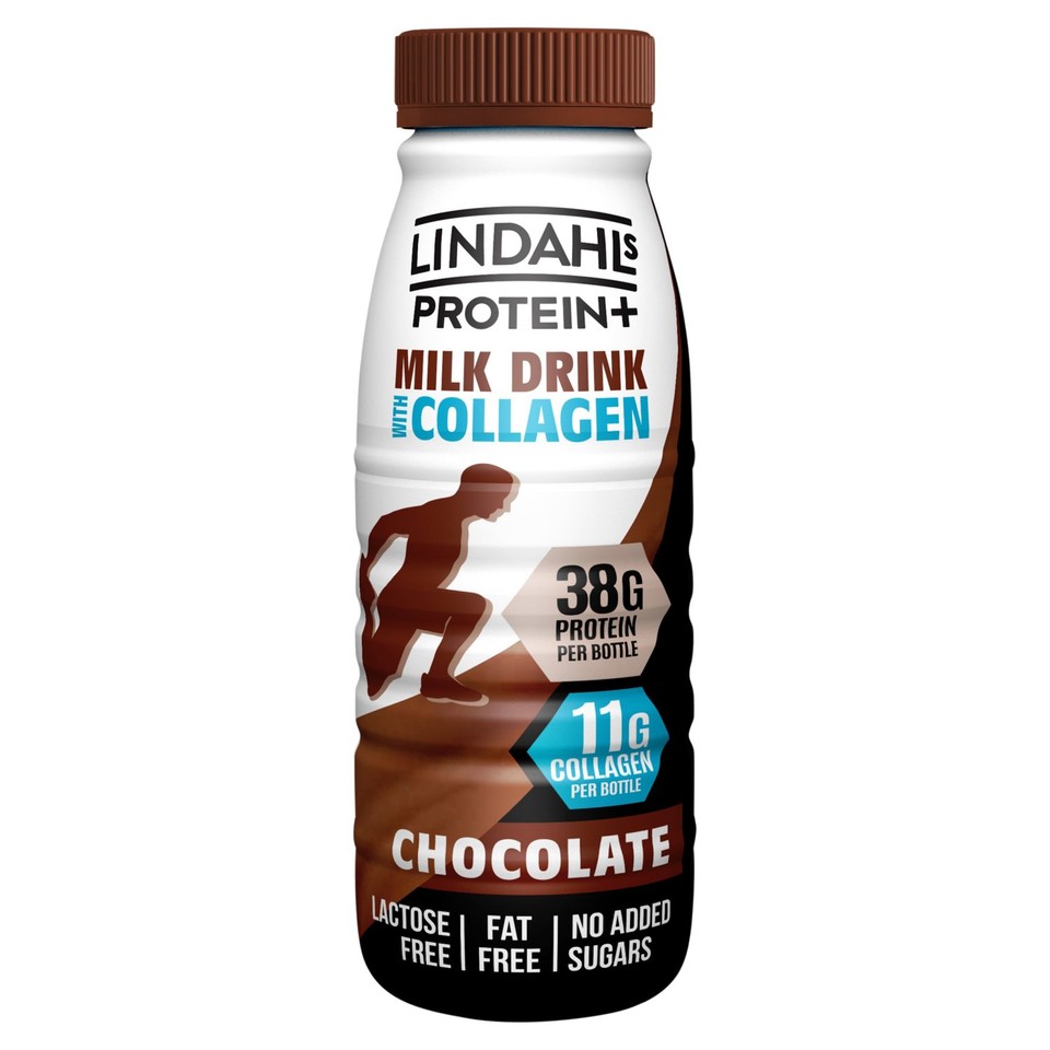 Lindahls Chocolate Pro+ Protein Milk Drink with Collagen - Ocado