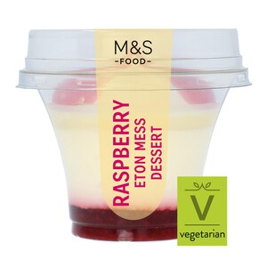 M&S Raspberry Eton Mess Dessert - Ocado