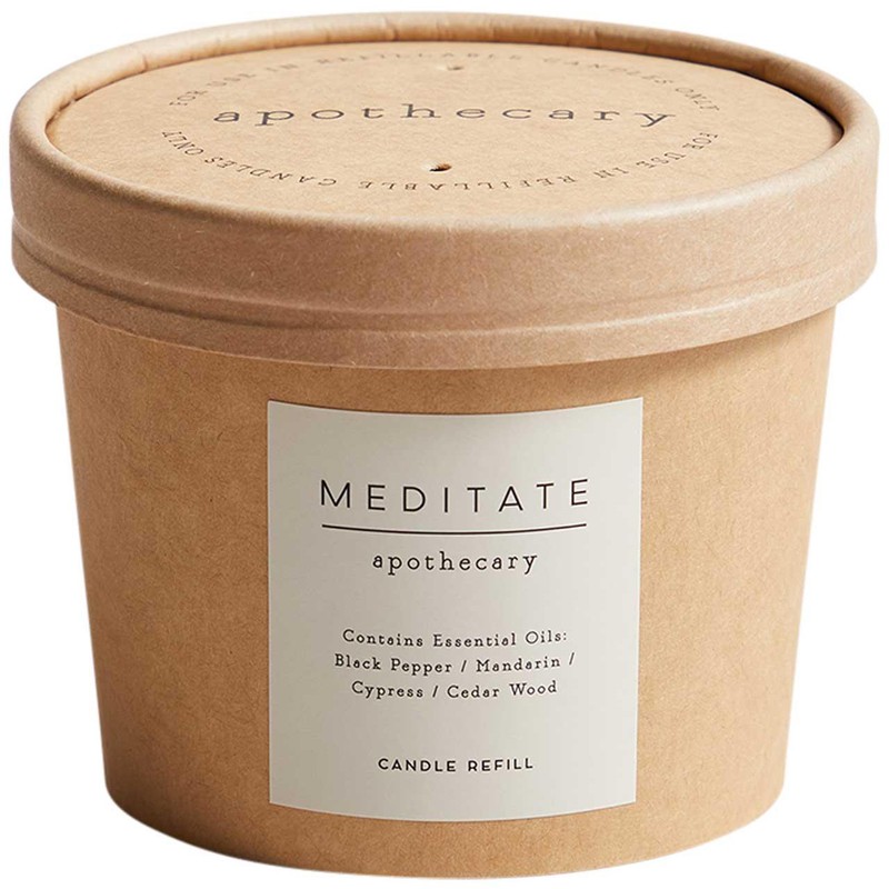 M&S Apothecary Meditate Candle Refill - Ocado