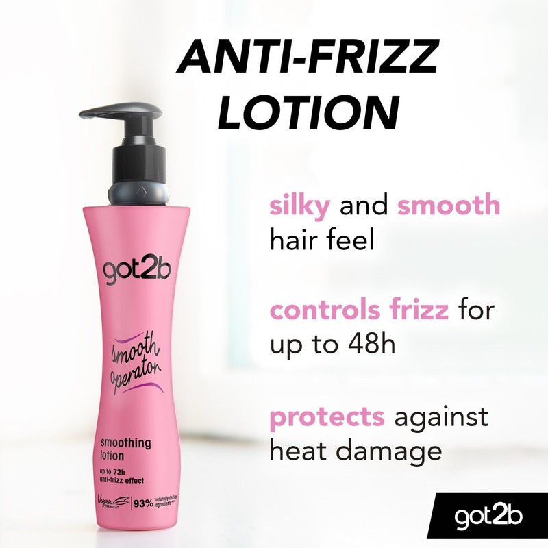 got2b Anti Frizz Hair Lotion Smooth Operator, Heat Protection - Ocado