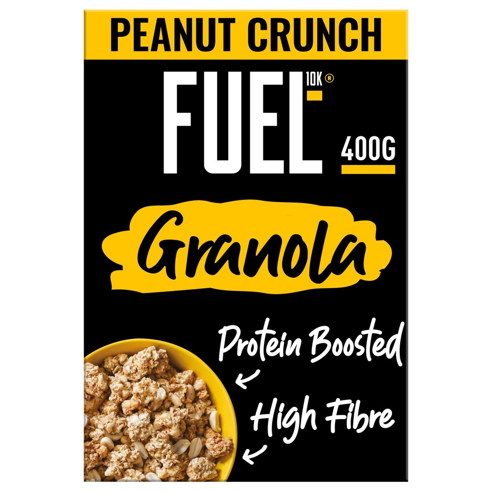 FUEL 10K Peanut Crunch Protein Granola Breakfast Cereal - Ocado
