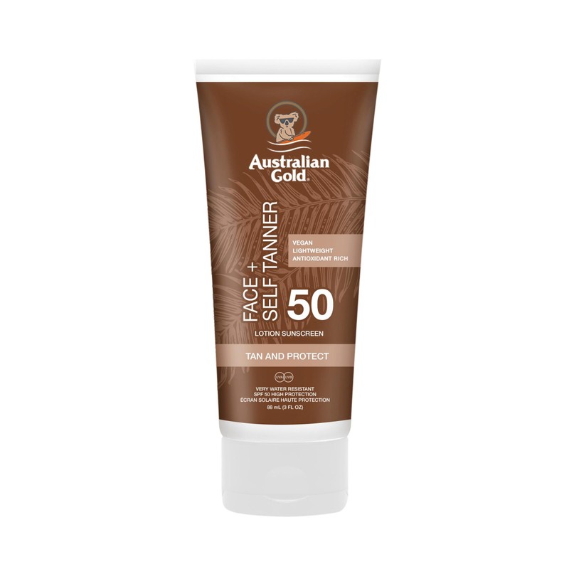 Australian Gold SPF 50 Face Lotion with Self Tanner - Ocado