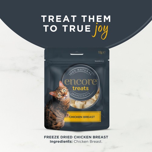 Encore Cat Freeze Dried Chicken Breast - Ocado
