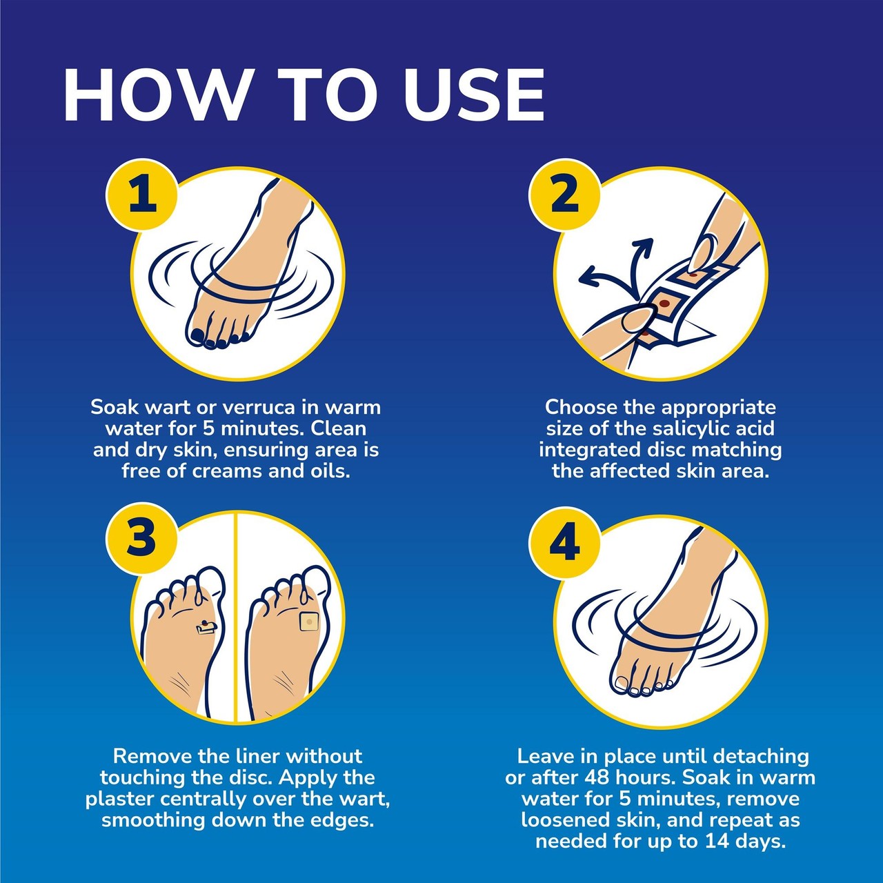 Dr Scholl's Wart and Verruca Plaster - Ocado