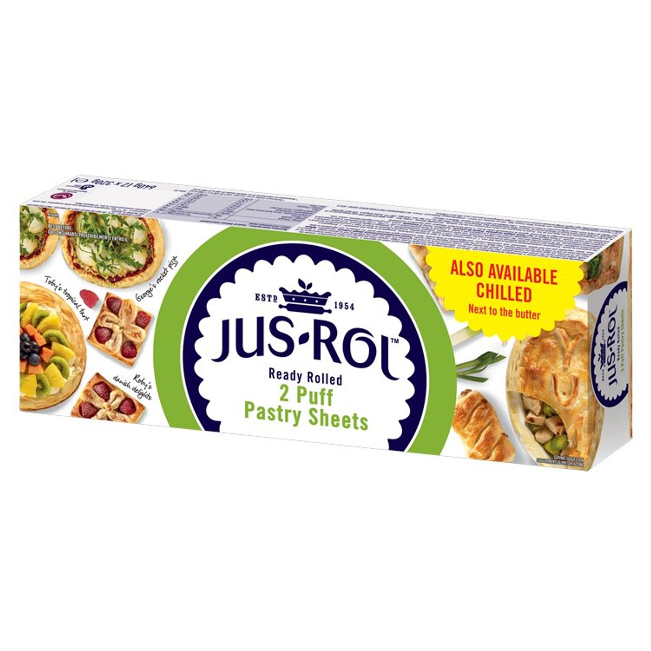 Jus-Rol Frozen Puff Pastry Sheets - Ocado