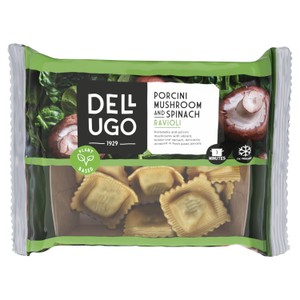 Dell' Ugo Porcini Mushroom & Spinach Ravioli - Ocado