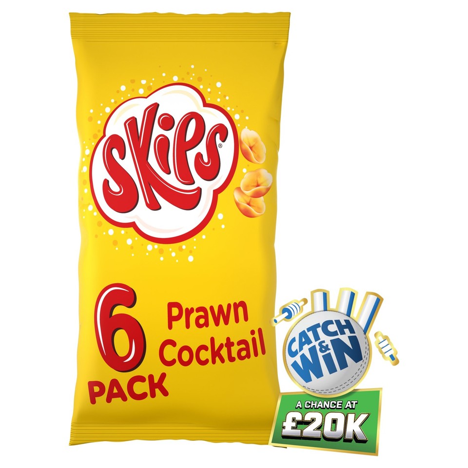 Skips Prawn Cocktail Multipack Crisps - Ocado