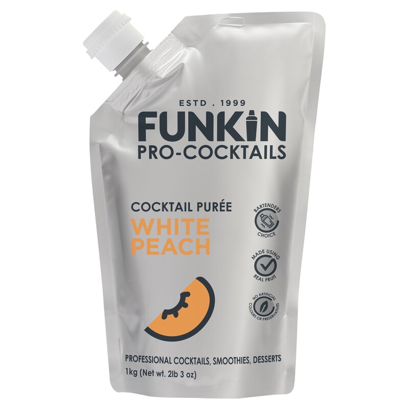 Funkin White Peach Puree - Ocado