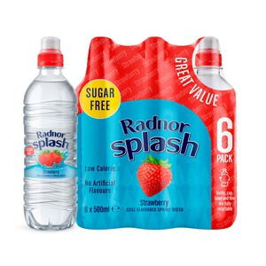 Radnor Splash Strawberry Flavoured Water - Ocado
