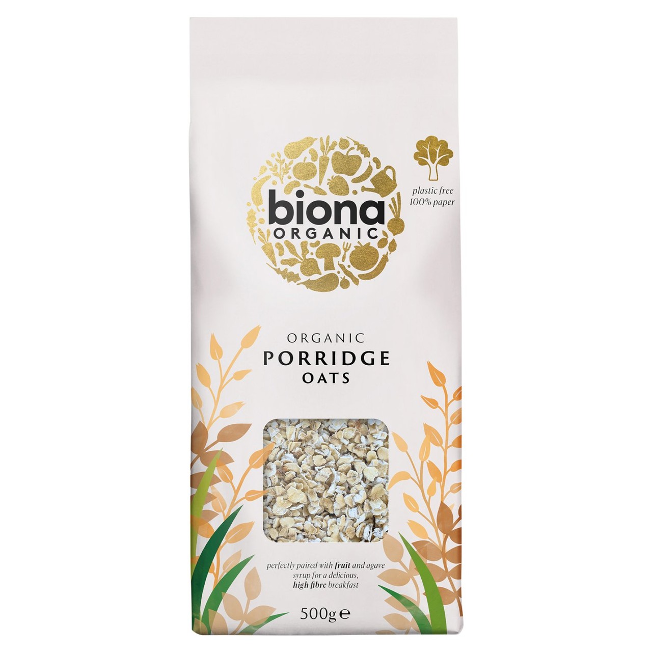 Biona Porridge Oats Organic - Ocado